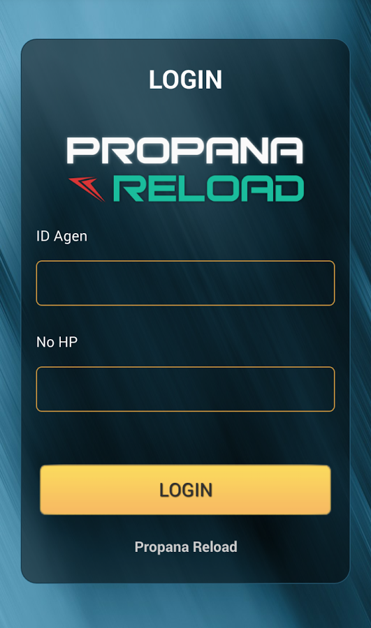 APLIKASI ANDROID PROPANA RELOAD - PROPANA RELOAD