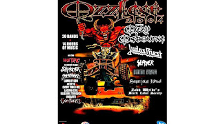 Ozzfest lineups by year