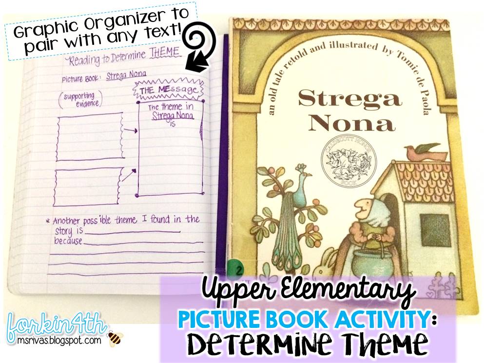 forkin4th: Upper Elementary: Read Picture Books to Determine Theme