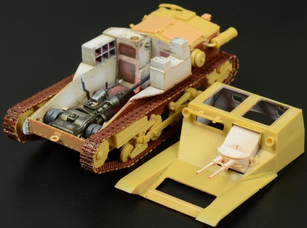 The Modelling News: Clayton builds the 1/35 Bronco CV3/33 Tankette ...