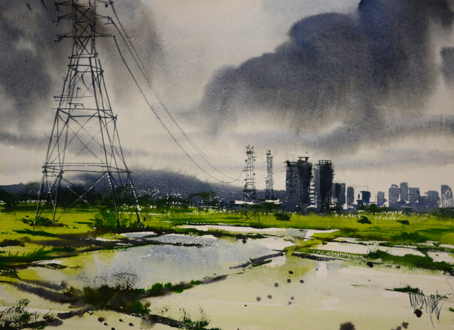 Vinod more : a painter