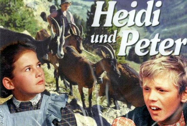 Enciclopédia de Cromos: Heidi no cinema e televisão - Parte 1 [1920-1974]