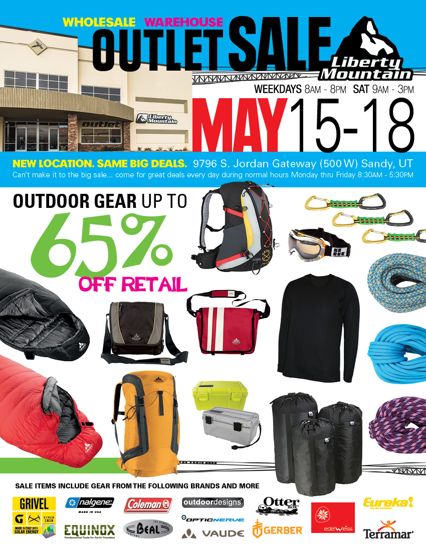 Everything For The Outdoors: Spring Warehouse Outlet Sale