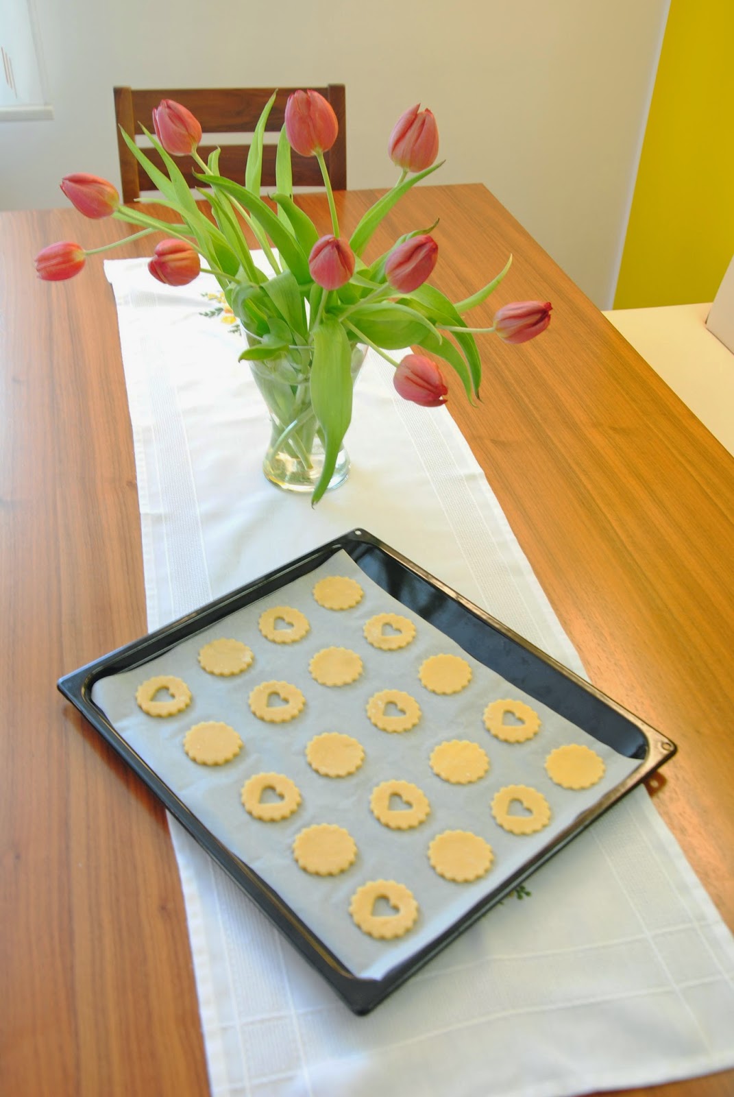 Mmmuffins&Co.: Kam z rumenjaki? Linški keksi