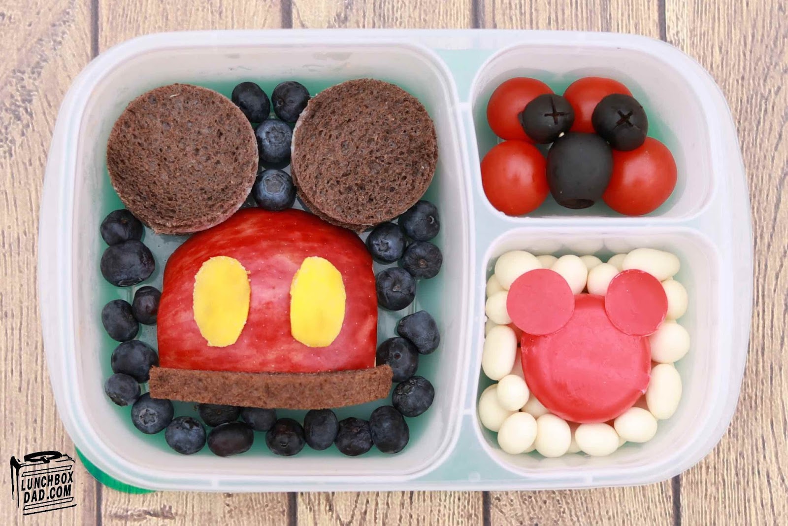 Lunchbox Dad: Disney Mickey Mouse and Minnie Mouse Ears School Lunch