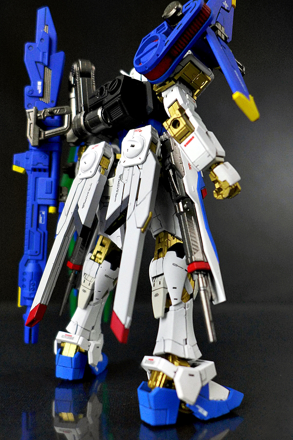 Custom Build: HG x RG 1/144 Deep Launcher Strike Freedom Gundam