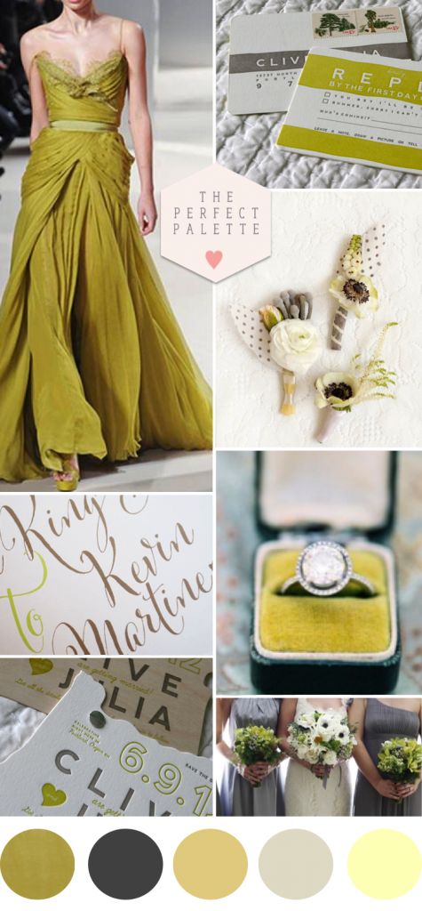 Chartreuse Green Wedding