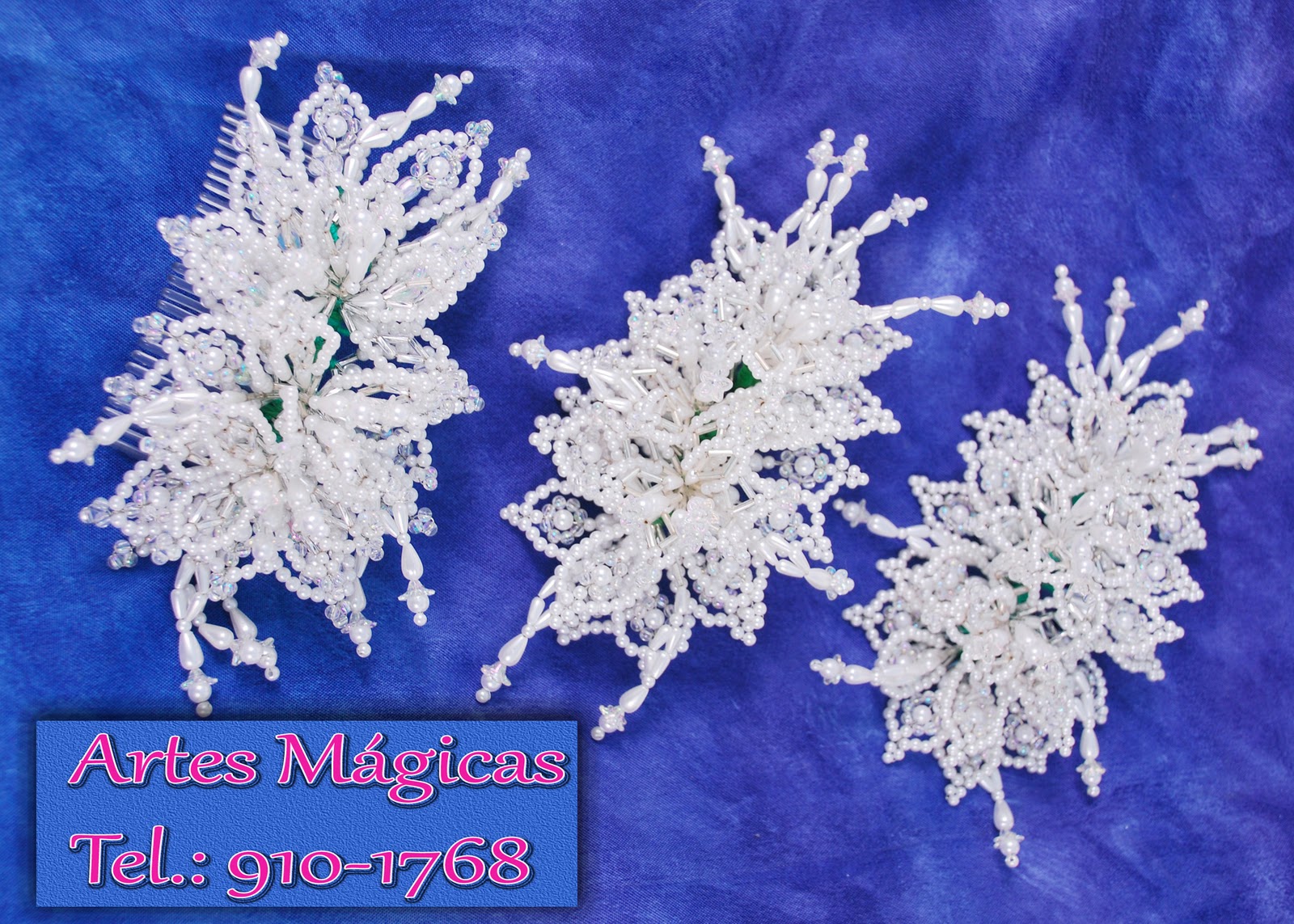 CREACIONES MÁGICAS AIDA: Tembleques Traje Típico de Panama