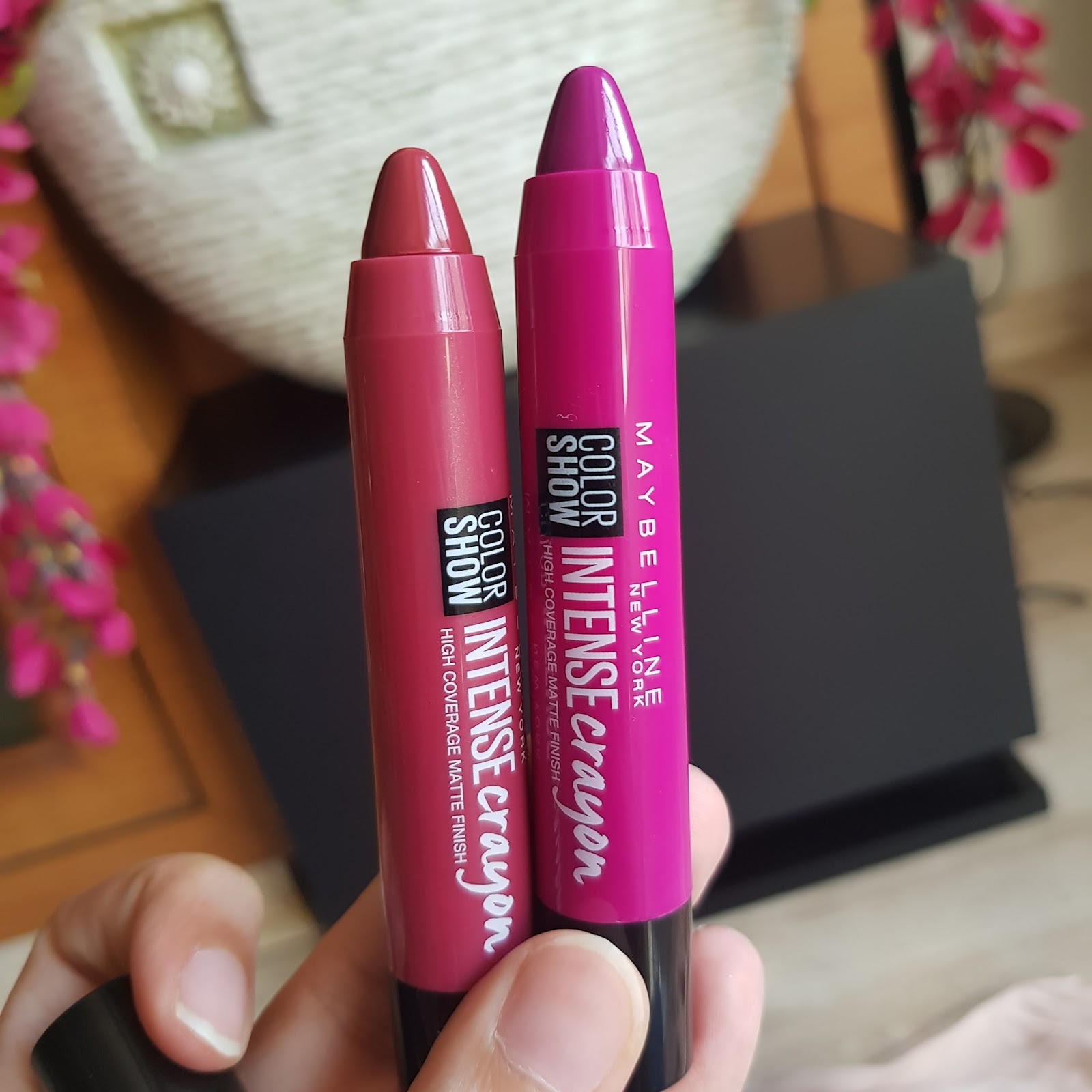 RIDZI MAKEUP: MAYBELLINE COLOR SHOW INTENSE LIP CRAYON REVIEW