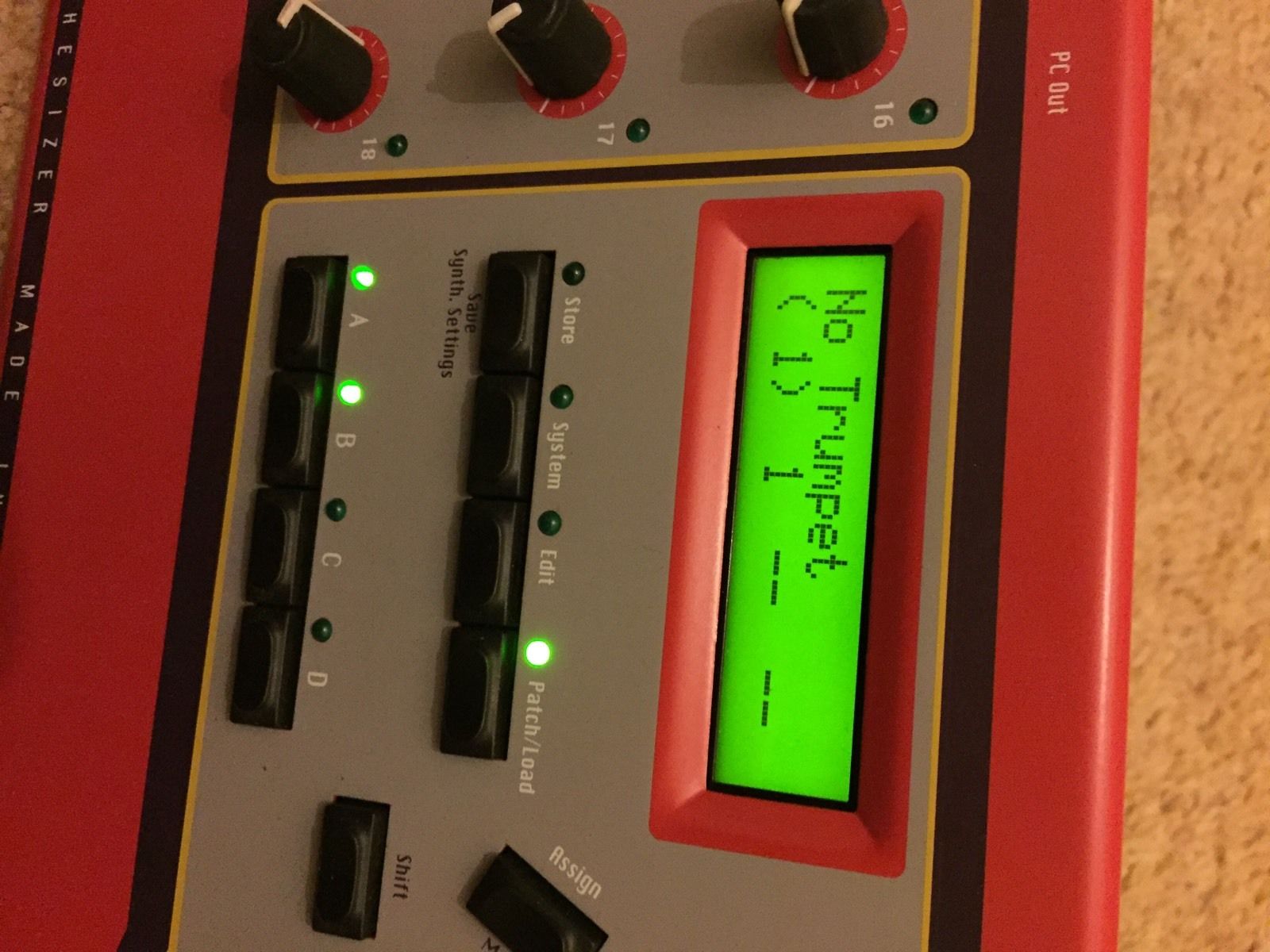 MATRIXSYNTH: Clavia Nord Modular G1 Rack Synth V3.03 with Original Box