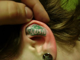 2013 Tattoo Trend: 30+ Weird and Unusual Ear Tattoos