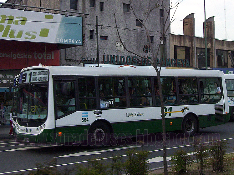Colectibus - Zona de Buses: LINEA 91