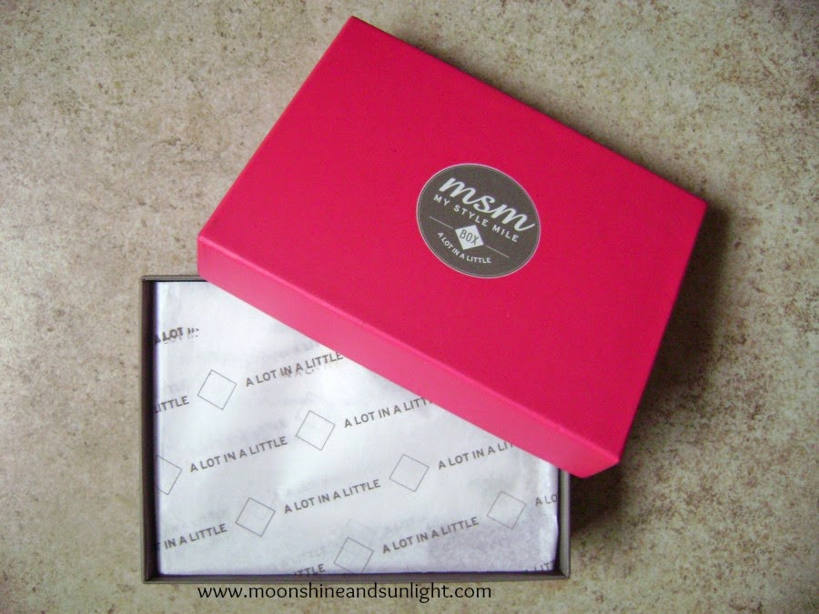 A new box in Beauty box town! The msm box!!