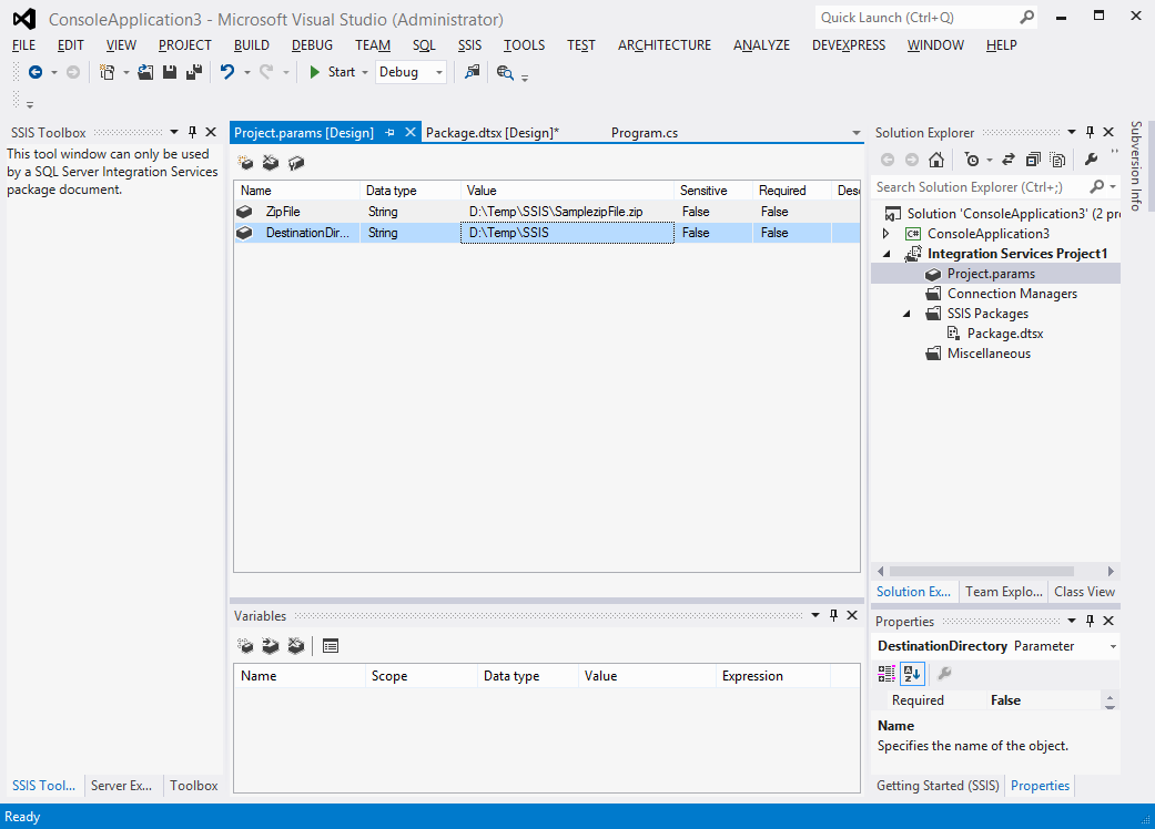 SSIS Extract Zip file using System.IO.Compression SSIS Extract Zip file using System.IO.Compression