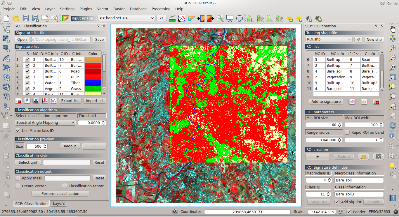 From GIS to Remote Sensing: Supervised Classification Using the Semi ...
