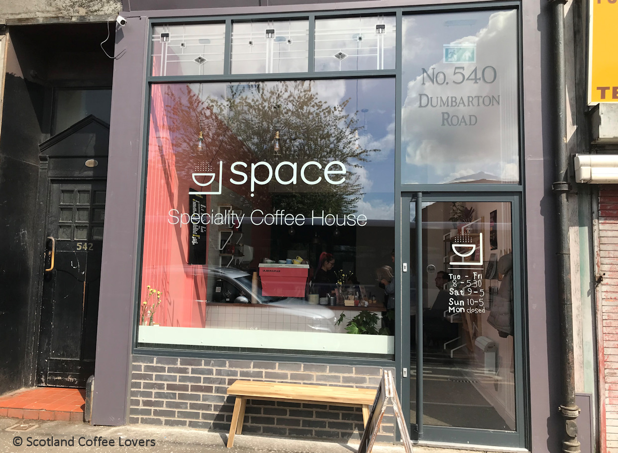 Scotland Coffee Lovers: Space Speciality Coffee House