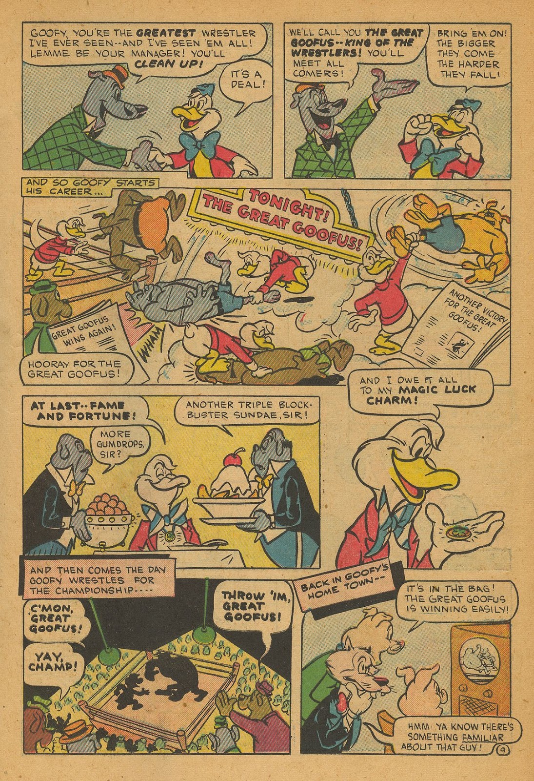 The Magic Whistle: Goofy Comics #38, 1 of 2