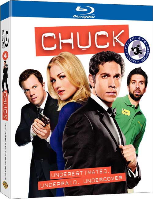 Chuck-The Complete Fourth Season on DVD/Blu-Ray