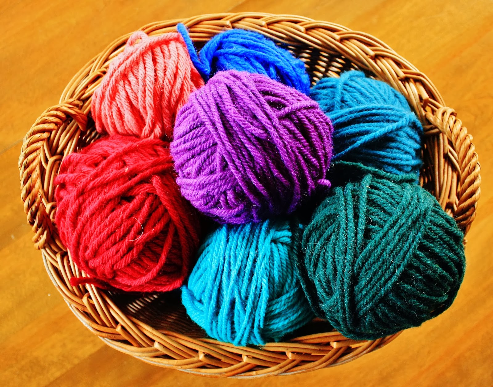 September Violets: Knitted Mat