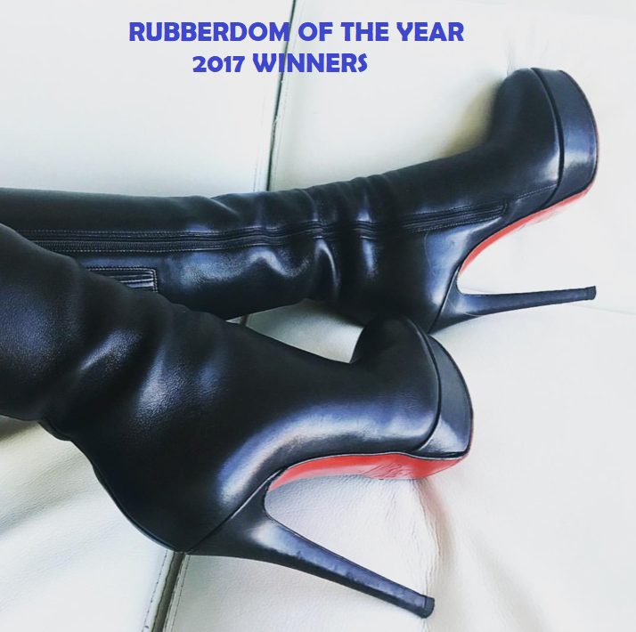 SHE-GOD RUBBER!: [R'DOM ] Happy New Year 2018 and Strapon Rubberdom of ...