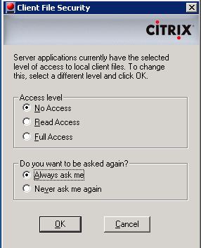 LoadRunner common questions / Issues: How to set CITRIX client file ...