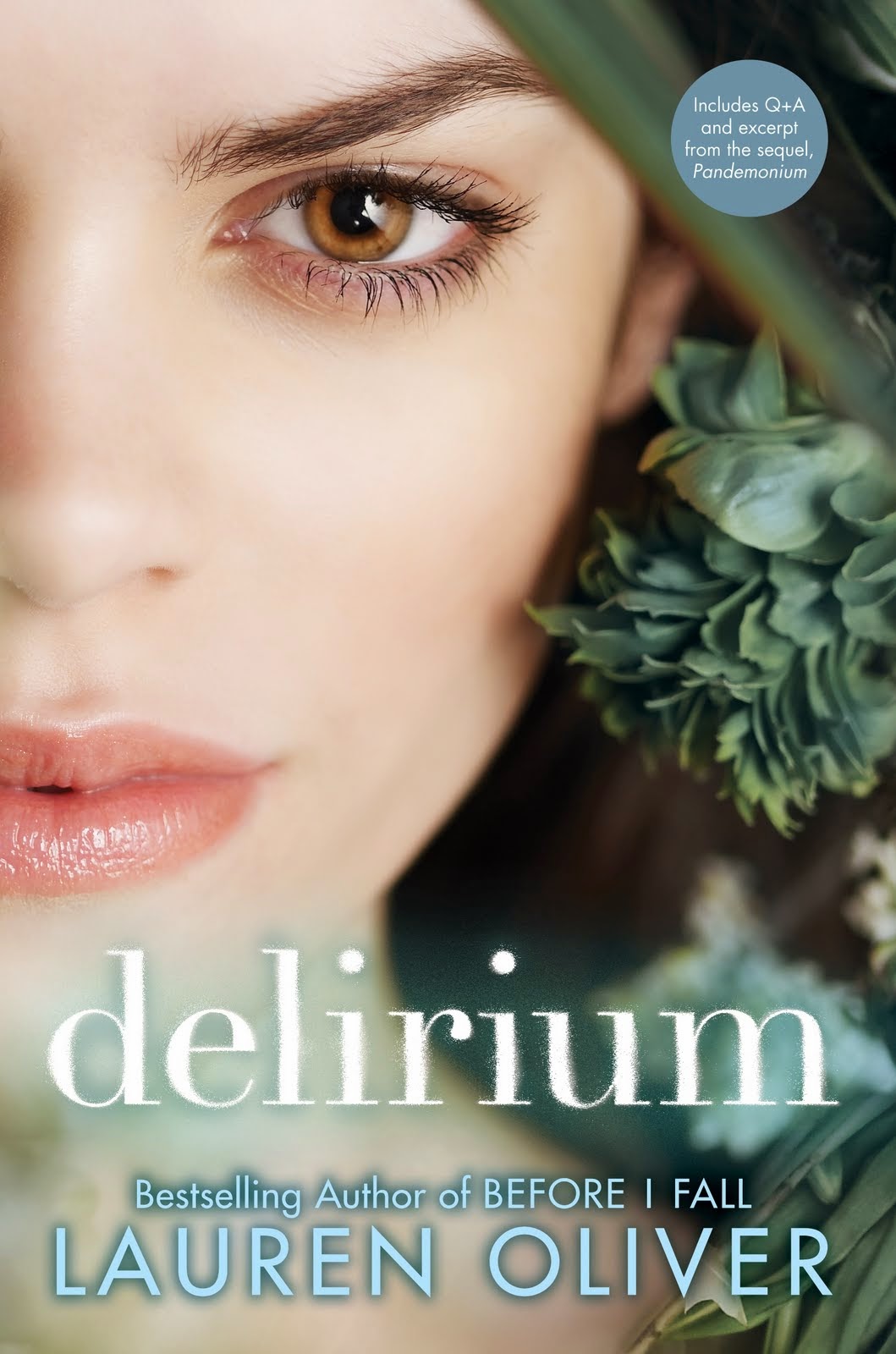 L de libros: Delirium de Lauren Oliver y Un mundo feliz de Aldous Huxley