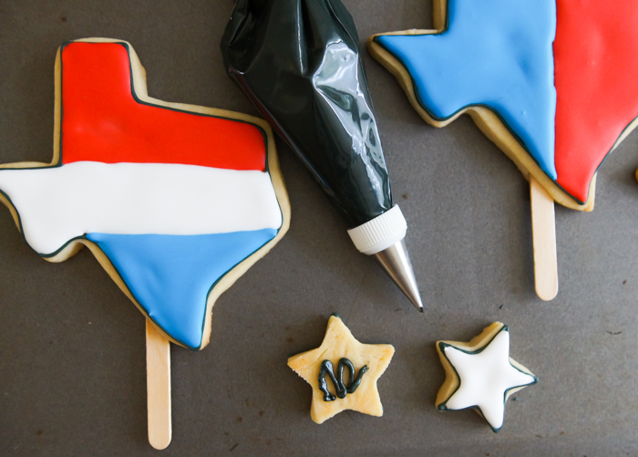 Bomb Pop-esque Cookies for 4th of July and a Texas Summer | Bake at 350°