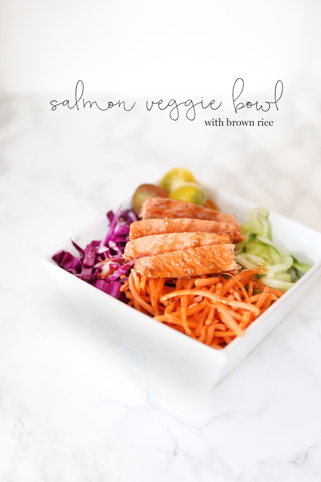 The Better Martha: The Better Salmon Veggie Bowl With Rice