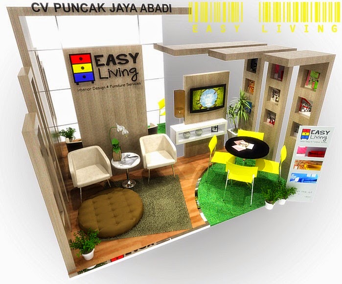 EASY LIVING INDONESIA - Interior Desain & Furniture: DESAIN BOOTH ...