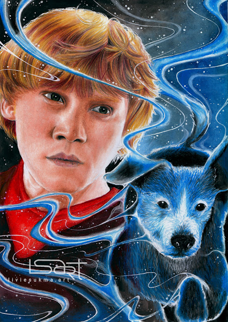 art by livie sukma: Ron Weasley Patronus Theme