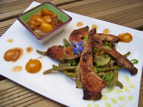 Cuisine en folie: Petites cuisses de cailles au piment d'Espelette à la ...