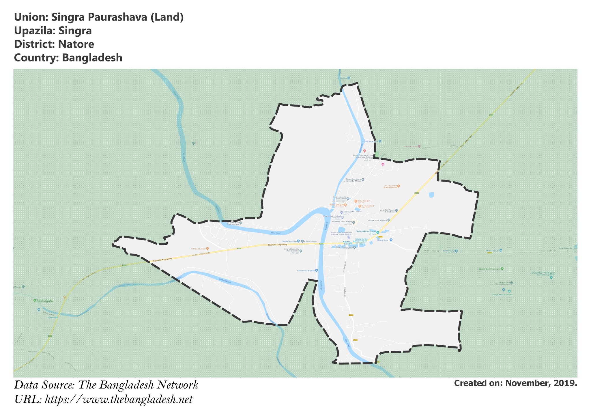 Singra Paurashava, Natore