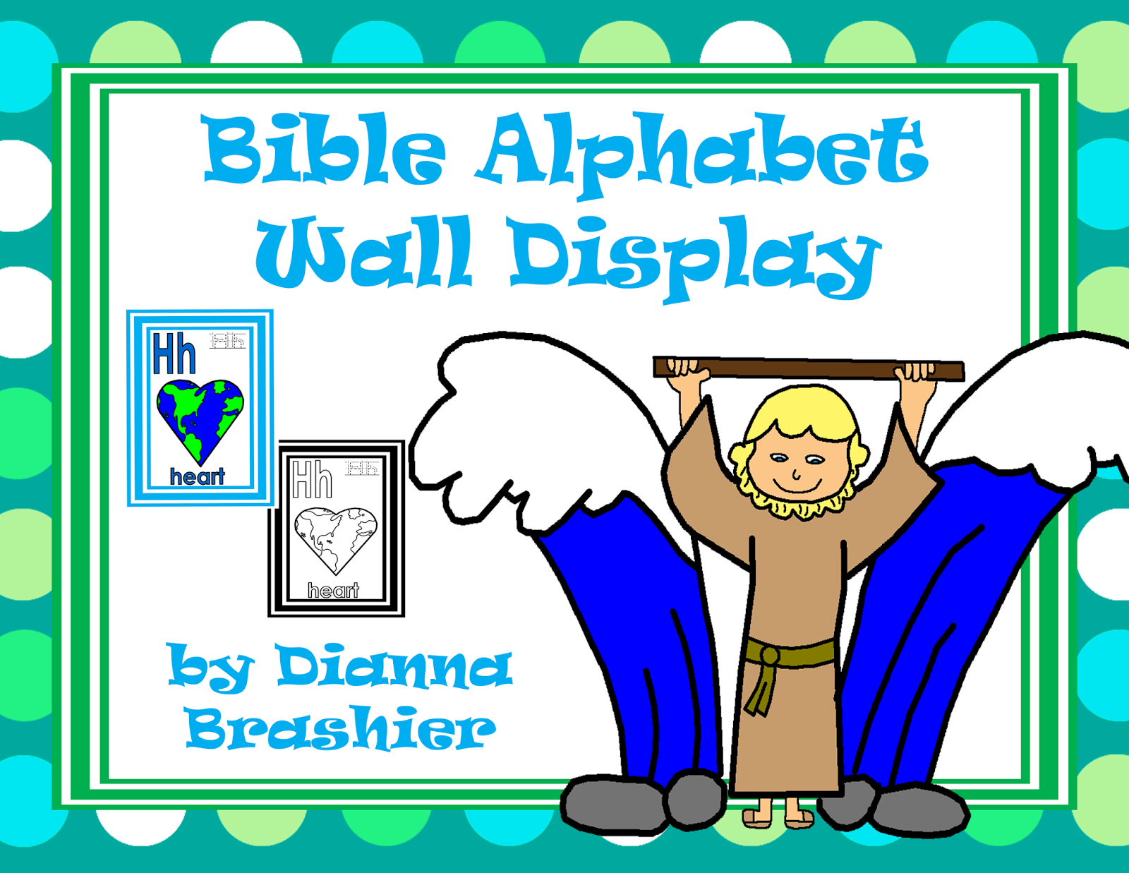 Teachers R US: Alphabet Wall Display with a Christian Theme