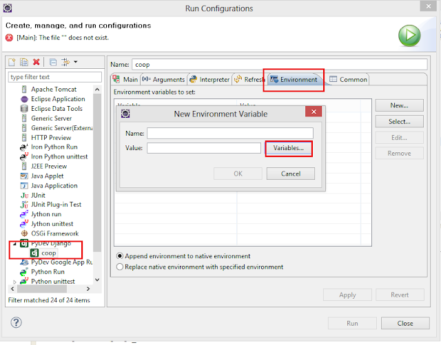 Notes To Ponder Setting Up Django In Eclipse 6309