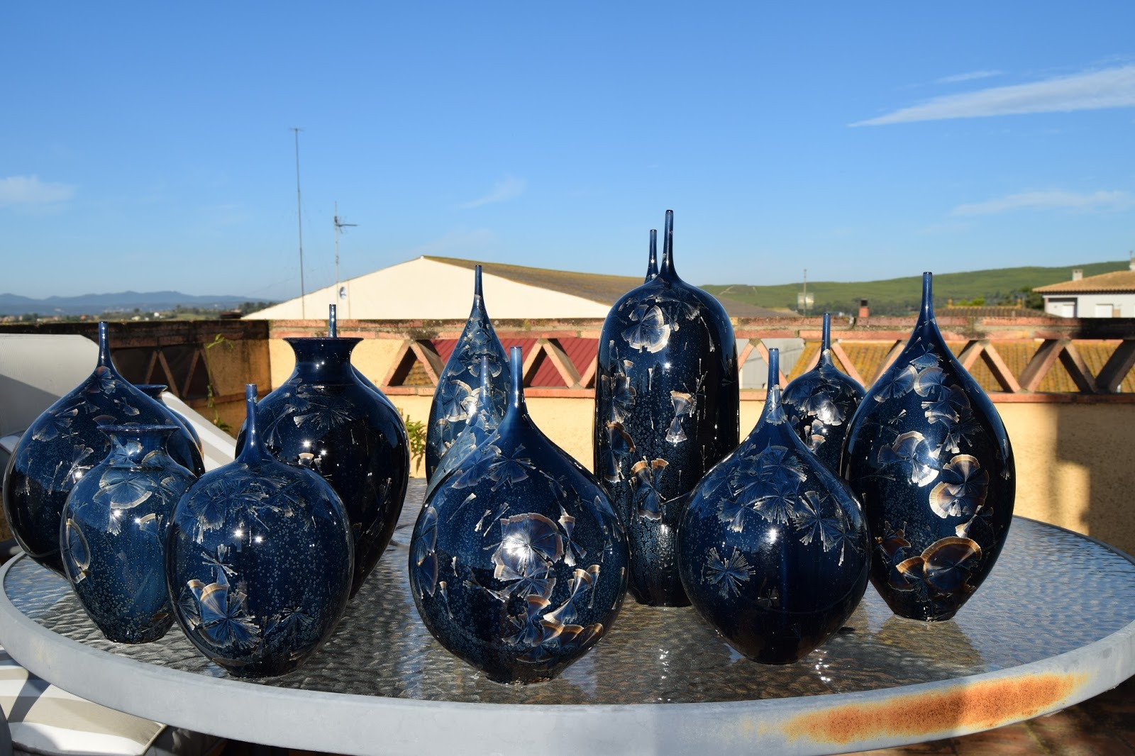 BLACK AND GOLD- REDUCTION FIRING