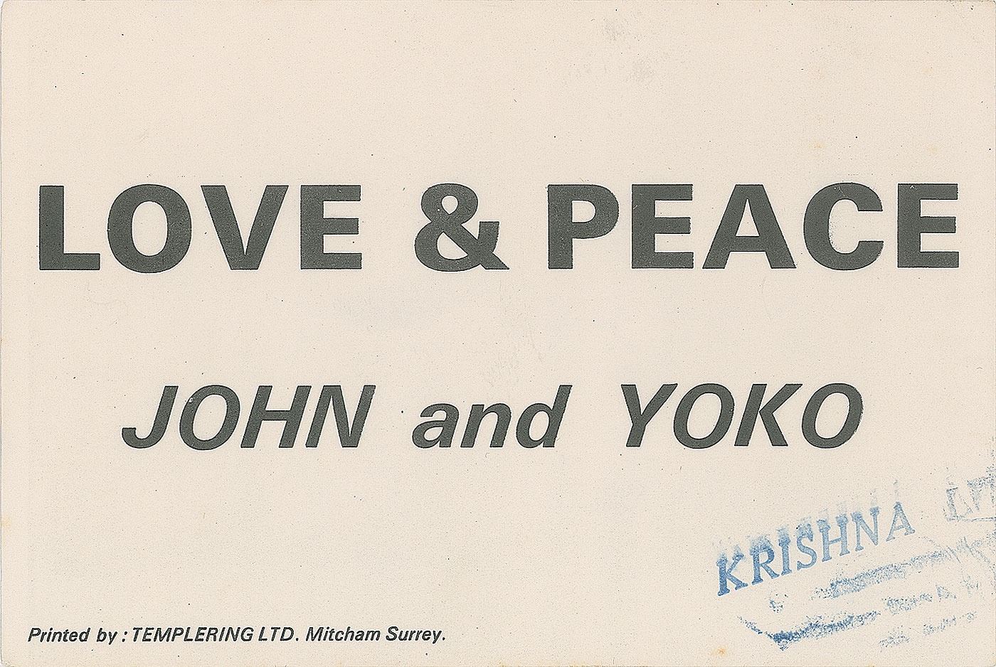 Meet the Beatles for Real: Love & Peace to all of you