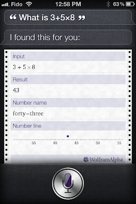 Use Siri for Math on iPhone 4S | Math Concepts Explained