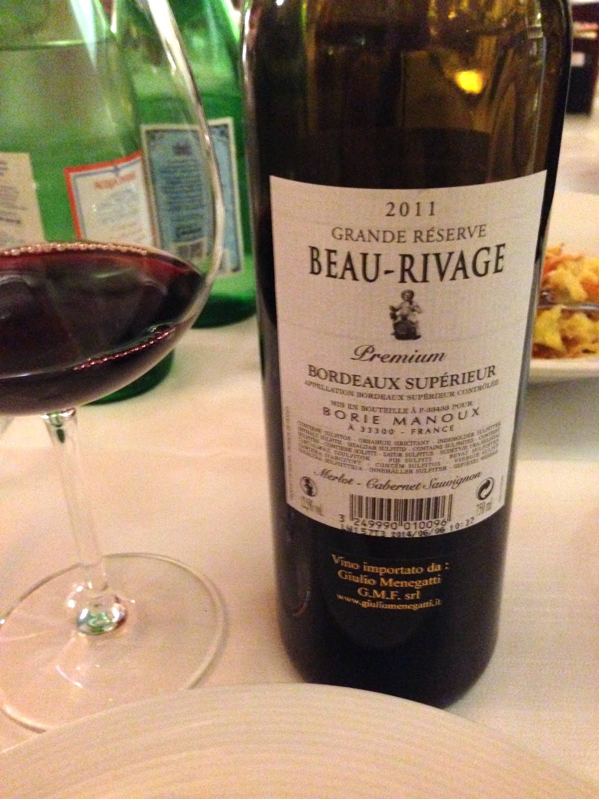 Vino Cucina Ingegneria: Vino (149) : CHÂTEAU BEAU RIVAGE 2011 BORDEAUX ...