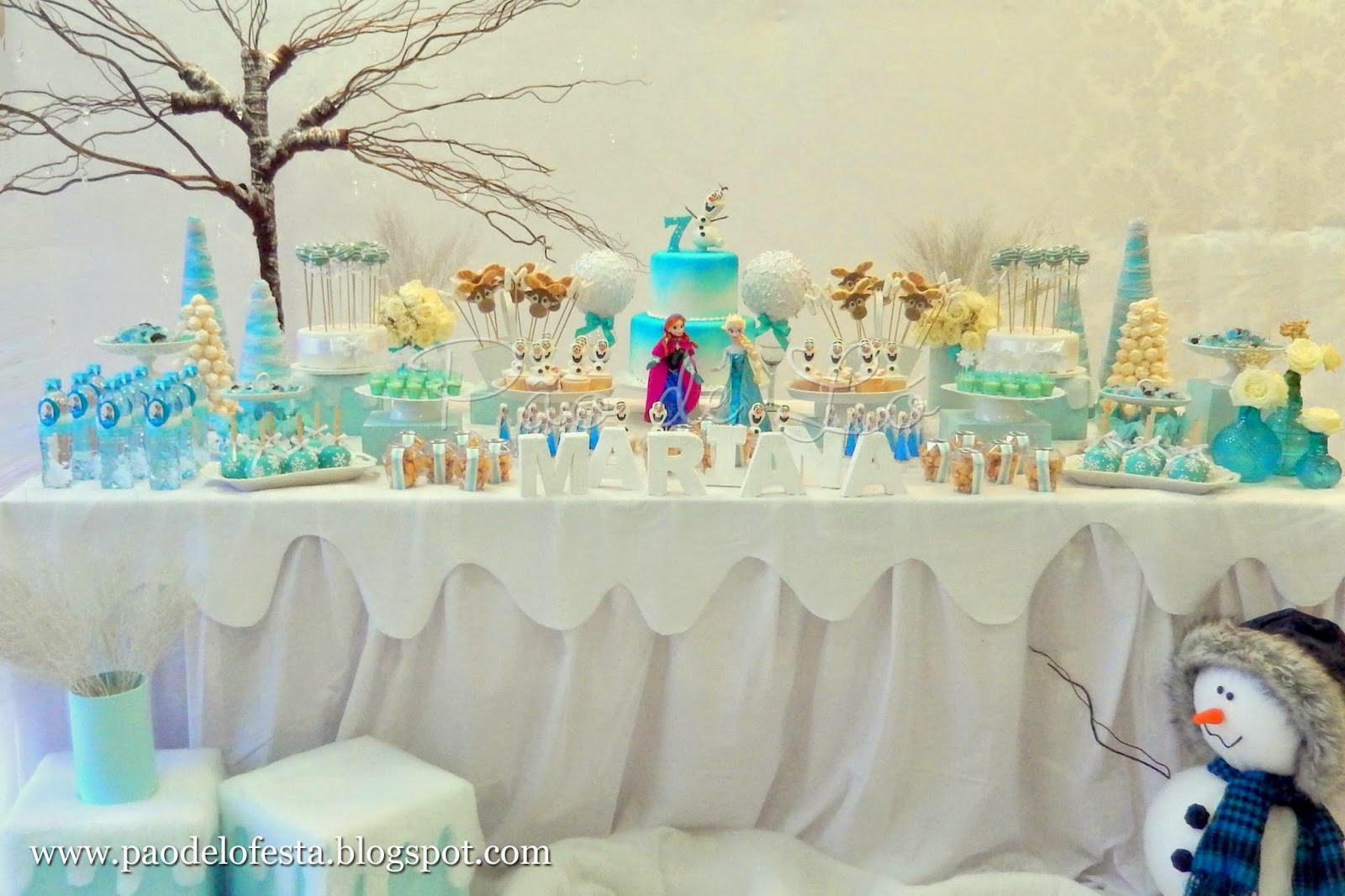 Pão de Ló - festa criativa: Festa Frozen