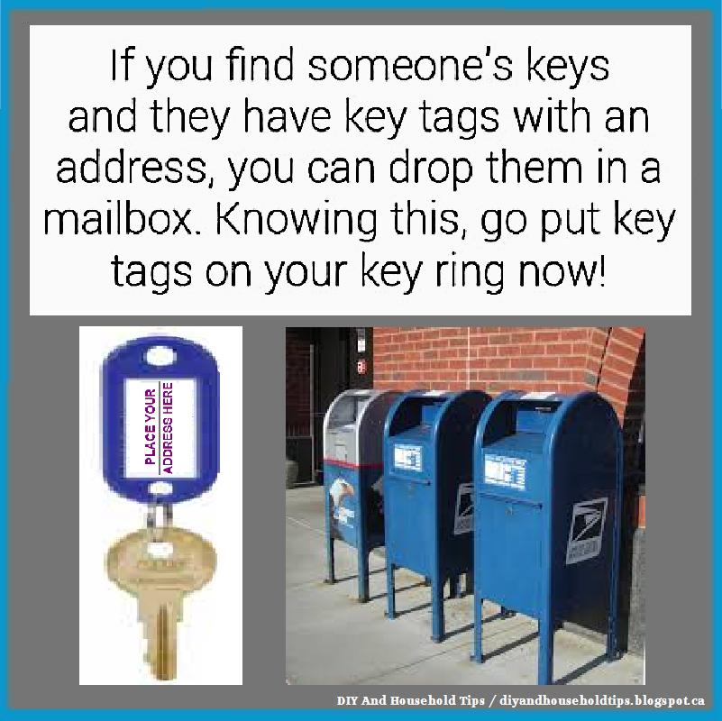 DIY And Household Tips: How To Get Your Lost Keys Returned To You