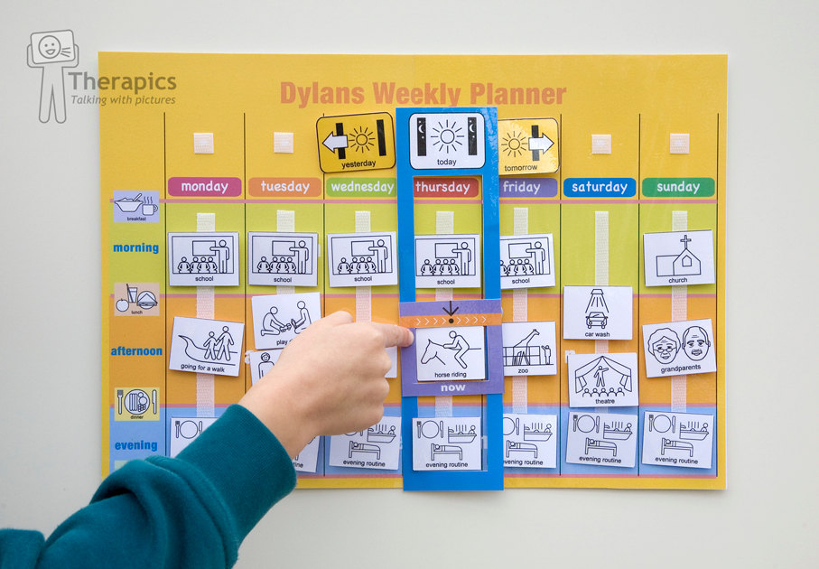 Visual Schedules, Charts, Idea, Autism, Planner Chart, Visual Supports ...