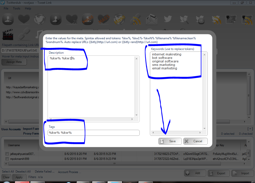CARA MENGGUNAKAN SOFTWARE TWITTER AUTOMATION - NURULHUDA TUTORIAL