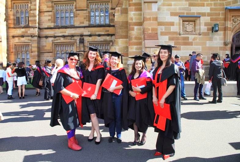 Graduation Ceremony, Sydney College For the Arts, University of Sydney ...