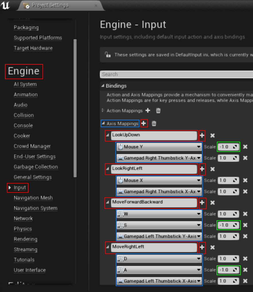I touchs: Unreal: Setting Up Basic Character Movement