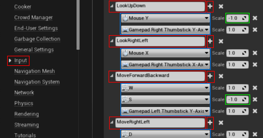 I touchs: Unreal: Setting Up Basic Character Movement