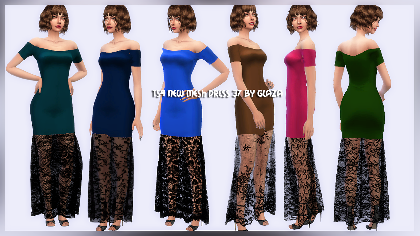 Sims 4 mesh dress - connectjaf