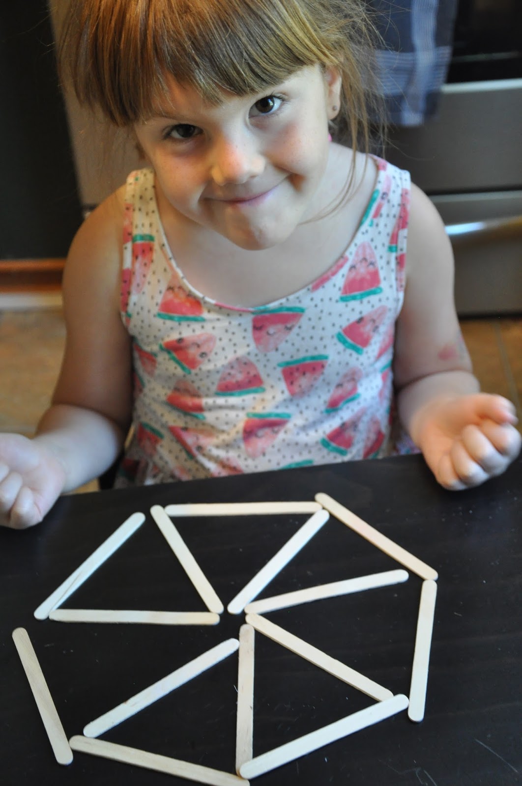 Popsicle Stick Polygons