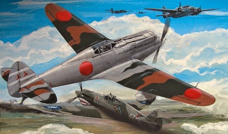 Airplanes in the skies + FAF history: Kawasaki Ki-28