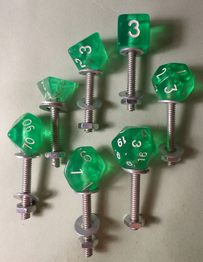 Tenkar's Tavern: A WTF Kickstarter - RPG Dice Knobs BF Special (Special ...