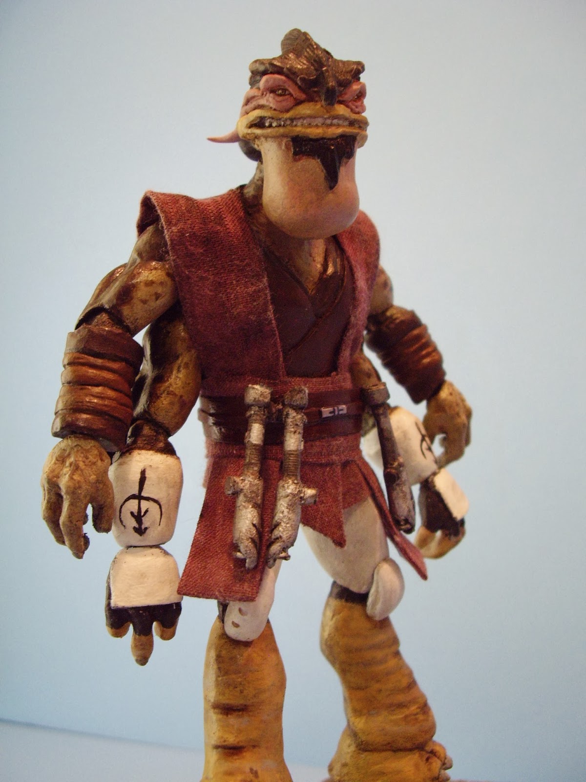 Star Wars: Customs for the Kid: "JEDI GENERAL PONG KRELL" custom action ...